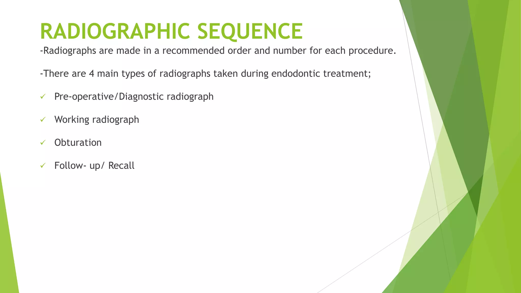 Endodontic radiography | PPTX