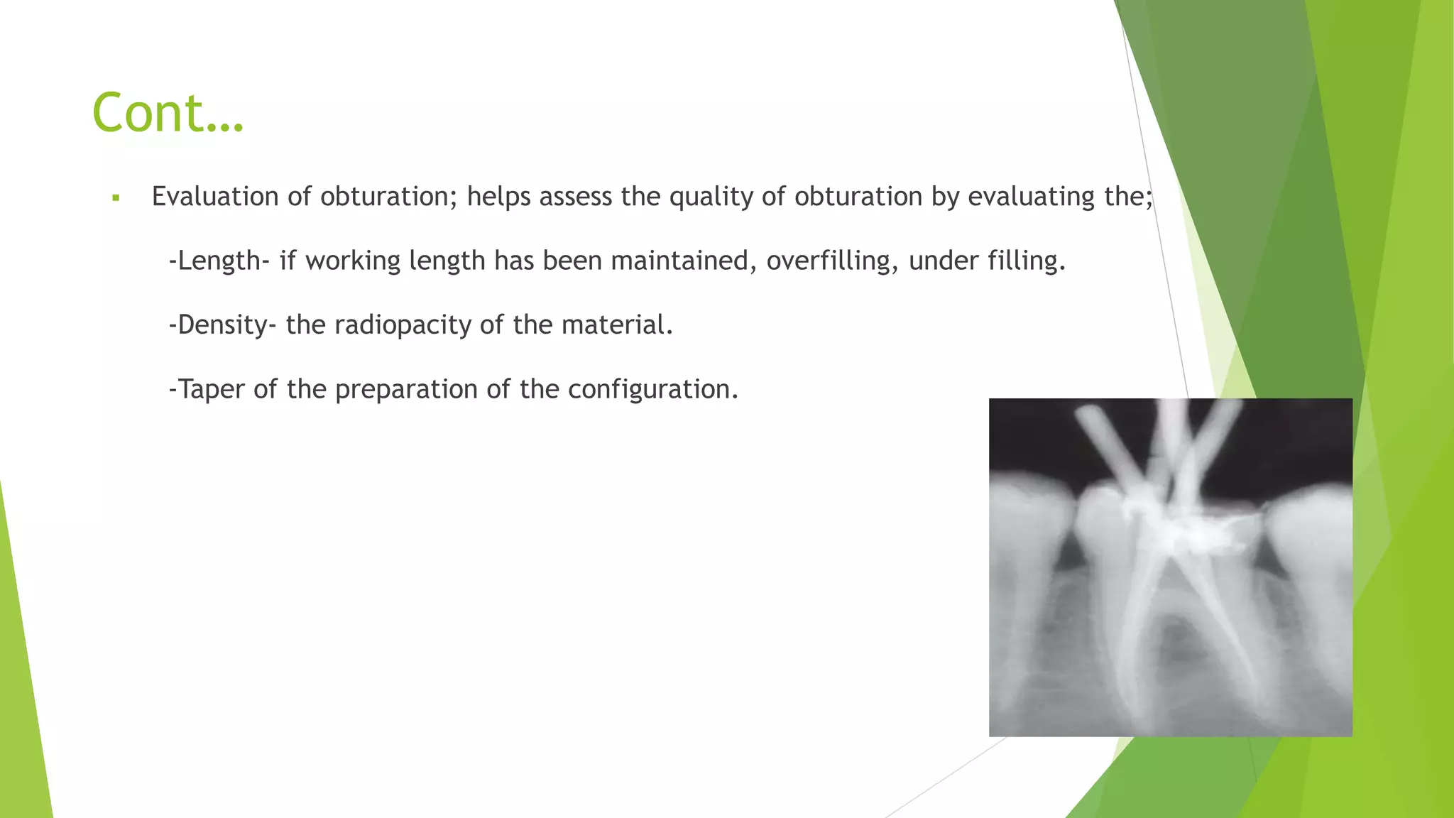 Endodontic radiography | PPTX