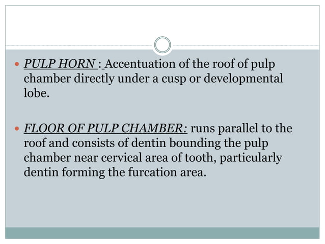 Anatomy of pulp chamber | PPTX | Dental Health | Diseases and Conditions