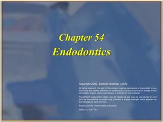 ENDODONTICS.ppt the basics to be learnt in school | PPT