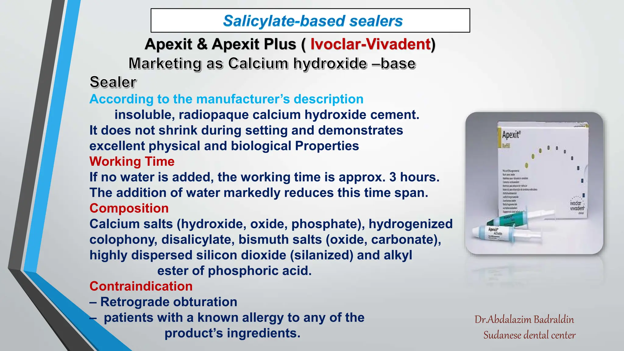 Application of sealers during endodontic obturation pptx | PPTX