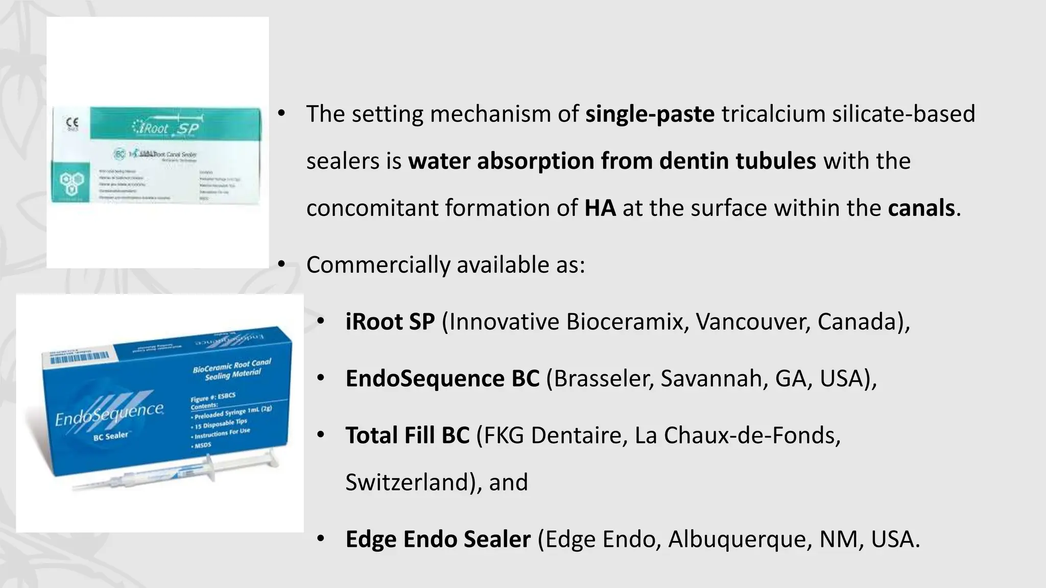 ENDODONTIC SEALERS CLASSIFICATION AND TYPES).pptx