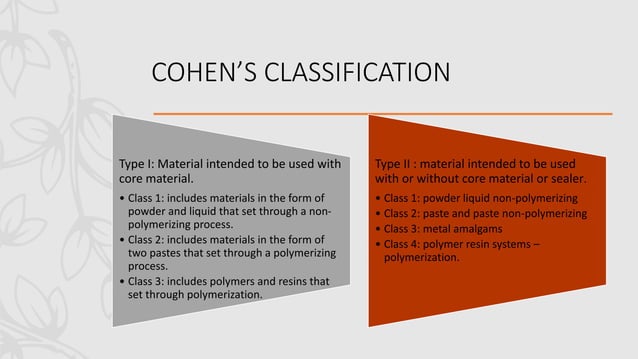 ENDODONTIC SEALERS CLASSIFICATION AND TYPES).pptx