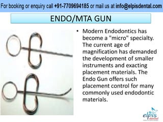 Endodontics Equipment By Elpis Dental | PPTX
