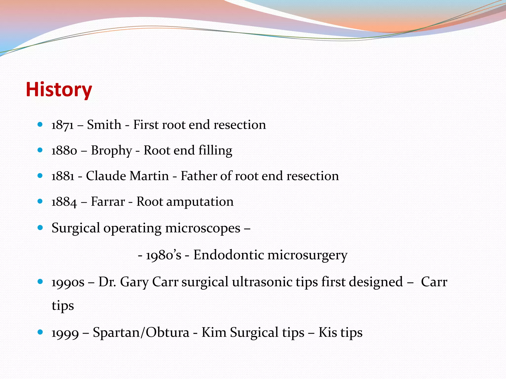 Endodontic surgery | PPTX