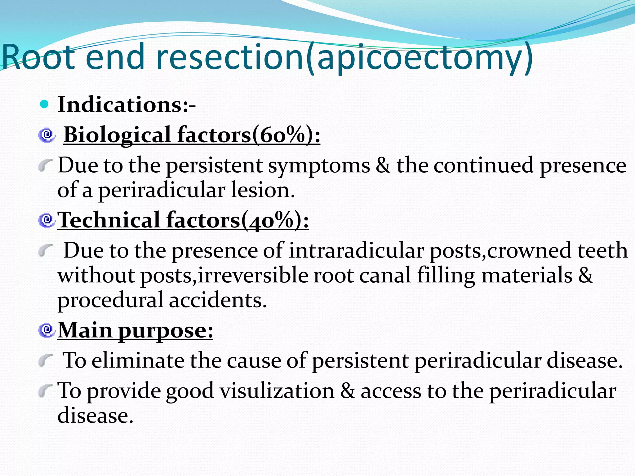 Endodontic surgery | PPTX