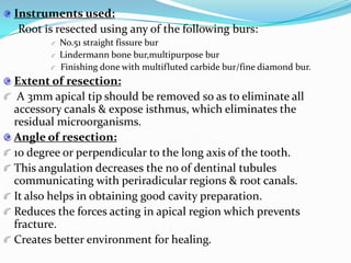 Endodontic surgery | PPTX