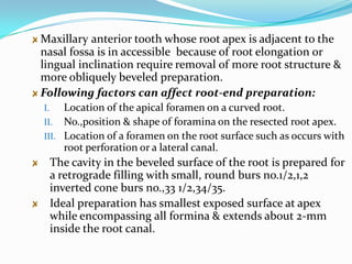 Endodontic surgery | PPTX