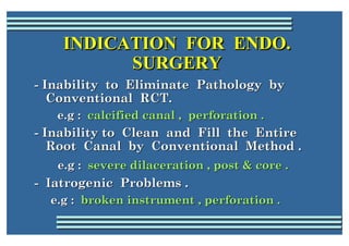 Endodontic surgery | PDF