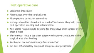 Endodontic surgery | PPTX