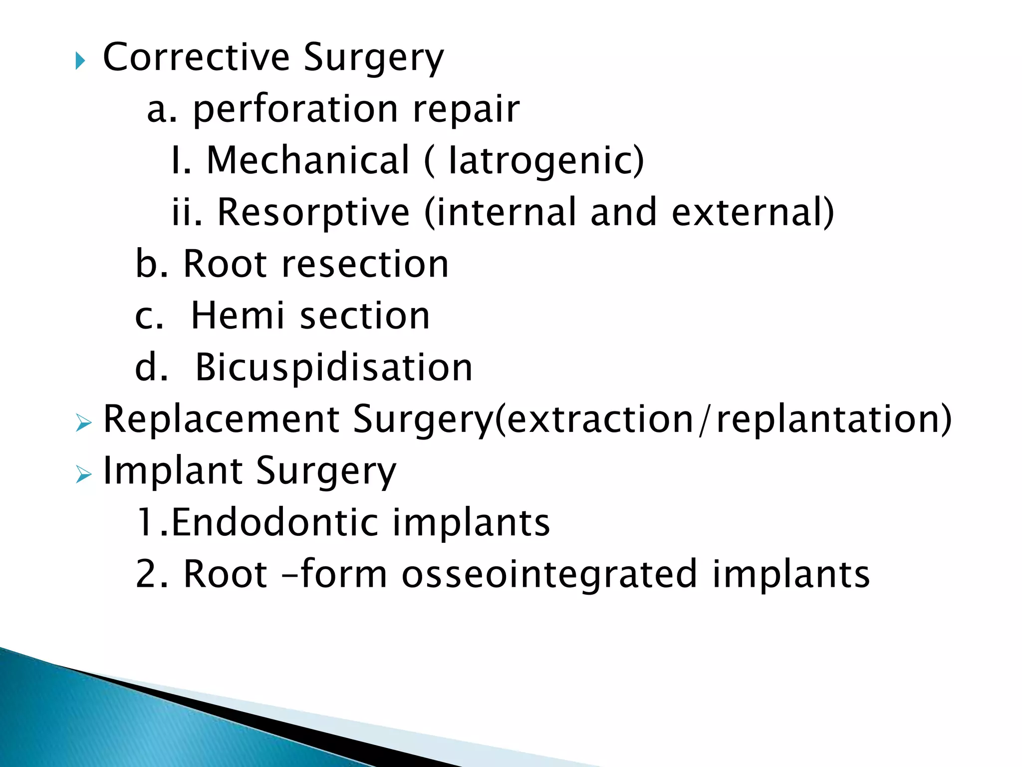 Endodontic surgery.pptx