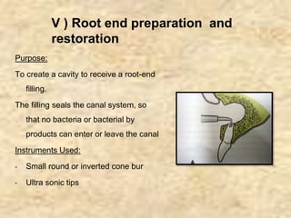 Basic principles of Endodontic Surgery . | PPTX