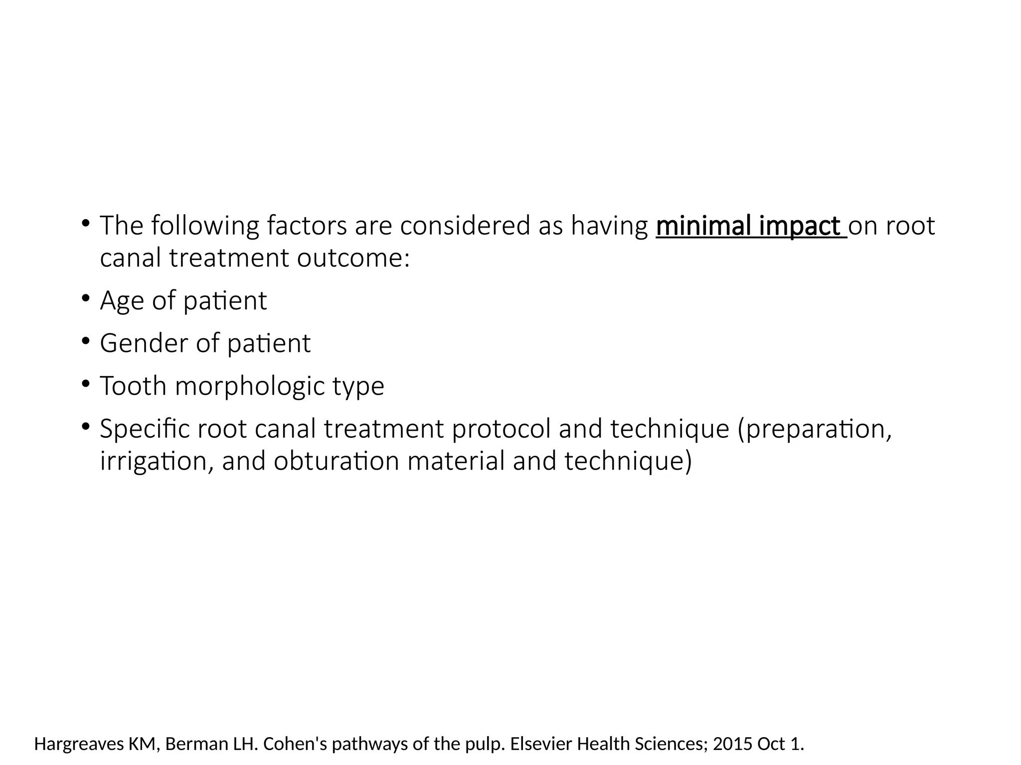 ENDODONTIC TREATMENT OUTCOMES-root canal therapy | PPTX