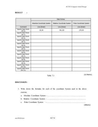 End of chapter problem 1 | PDF