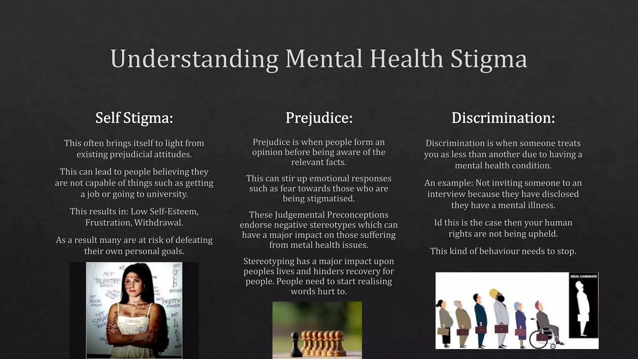 The Stigmatization of mental health | PPT
