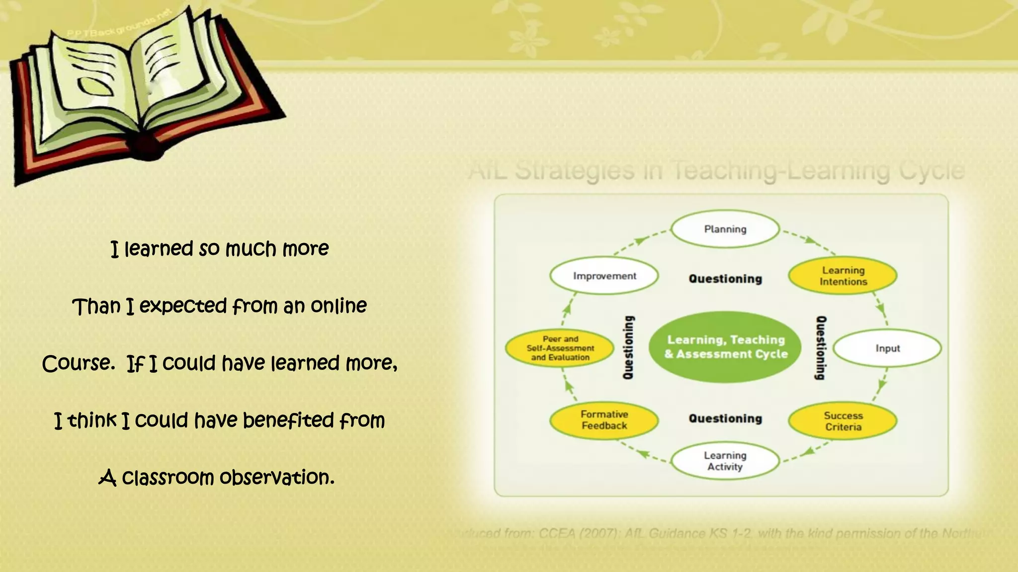 End of course presentation | PDF
