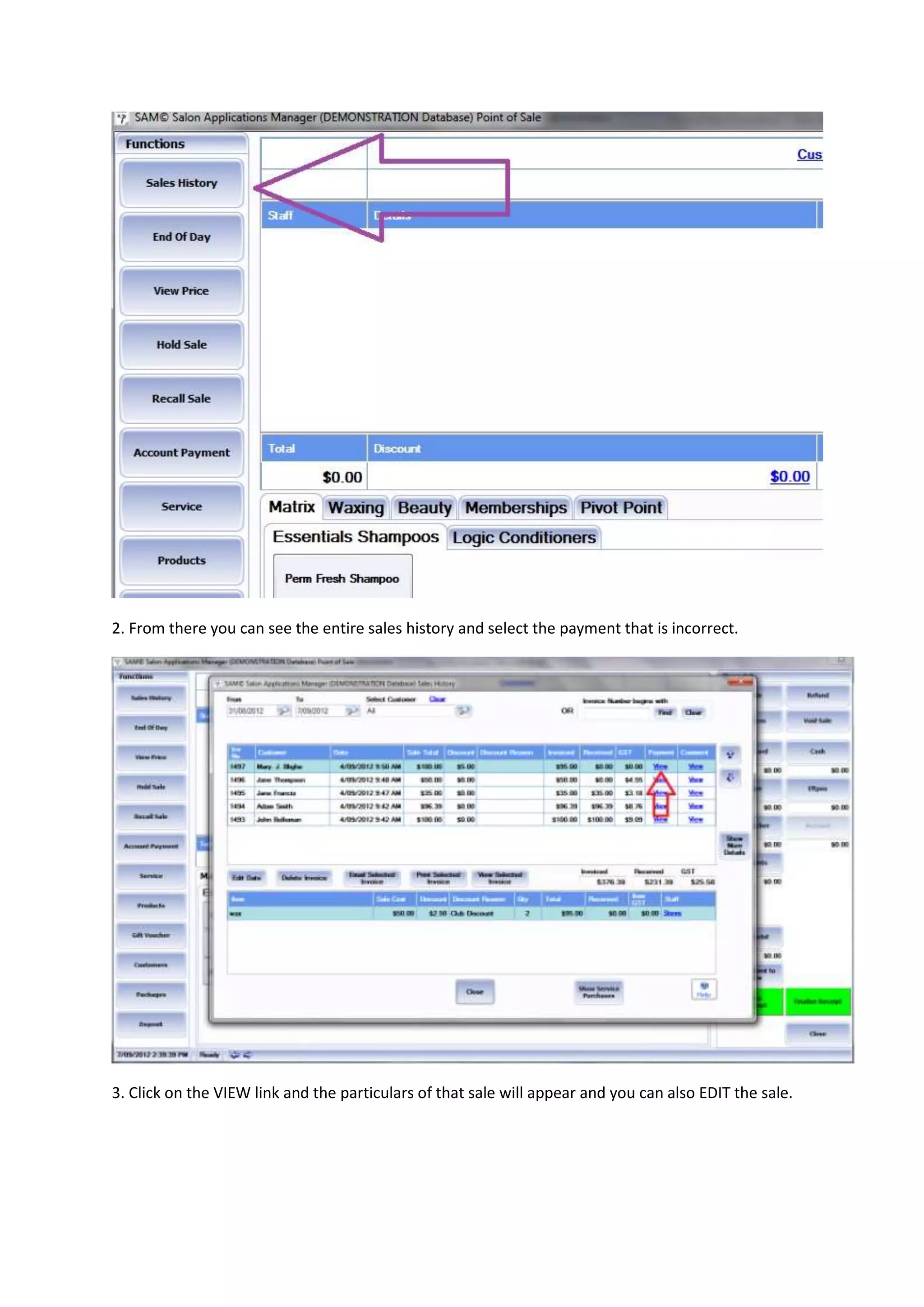End of day procedure | DOCX