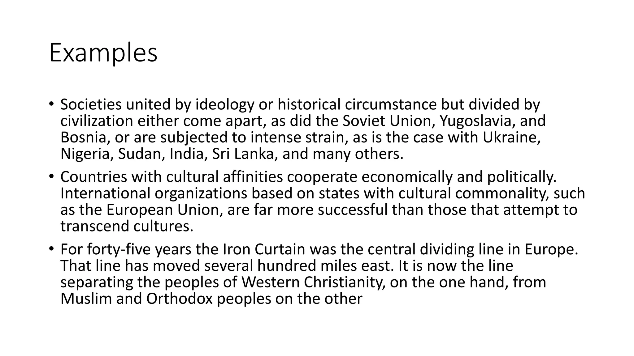 End of history Clash of civilization, organizations.pptx