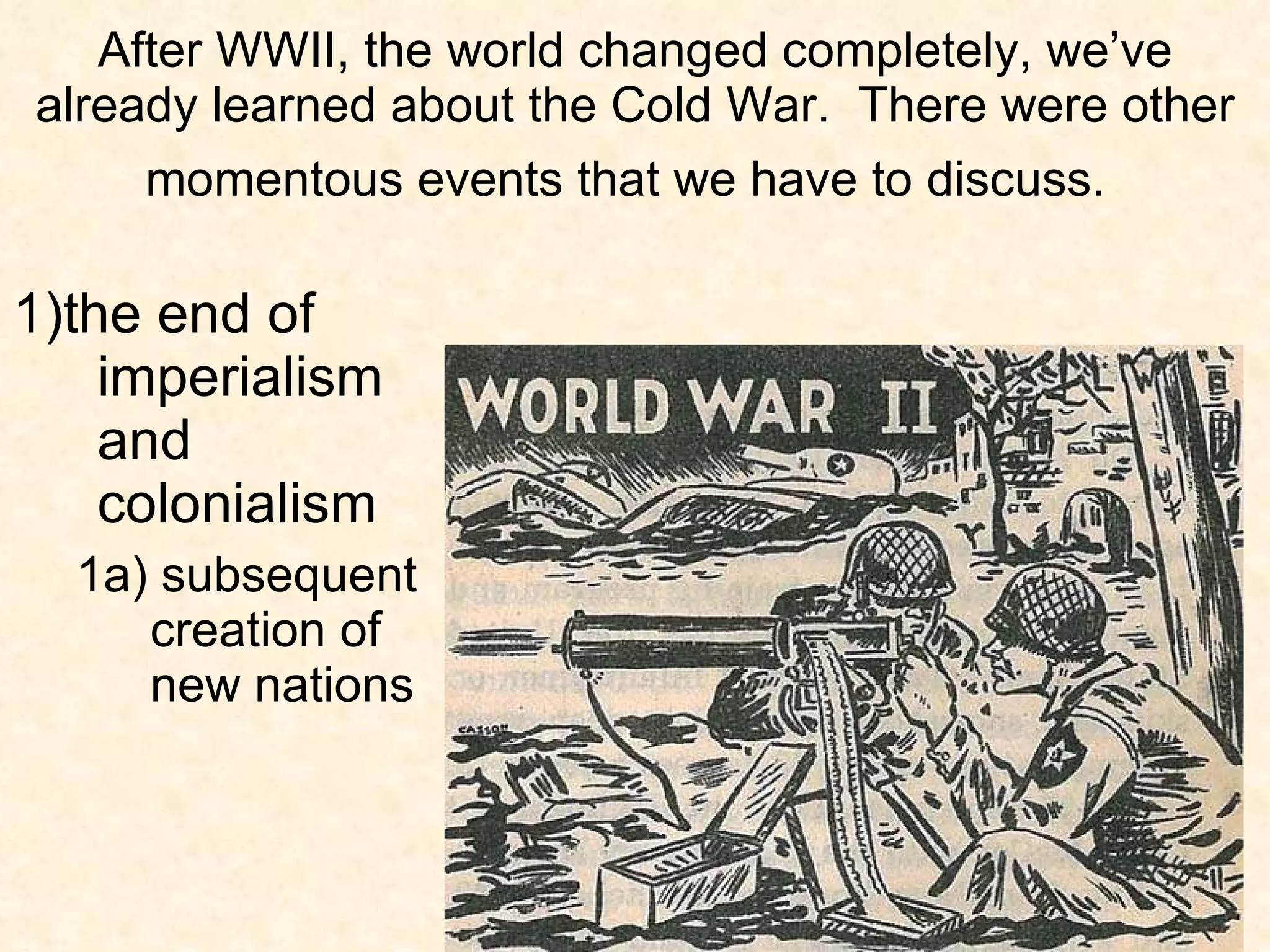 End of imperialism | PPT