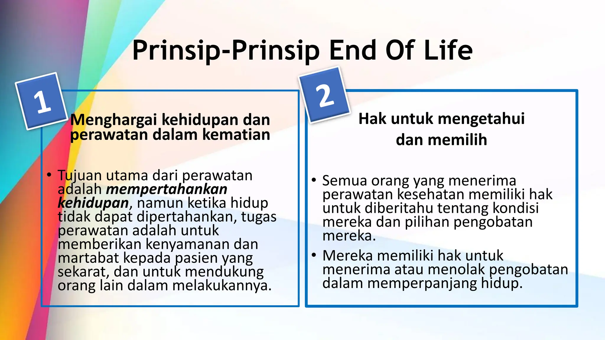 Keperawatan dalam Menghadapi Pasien End of Life | PDF