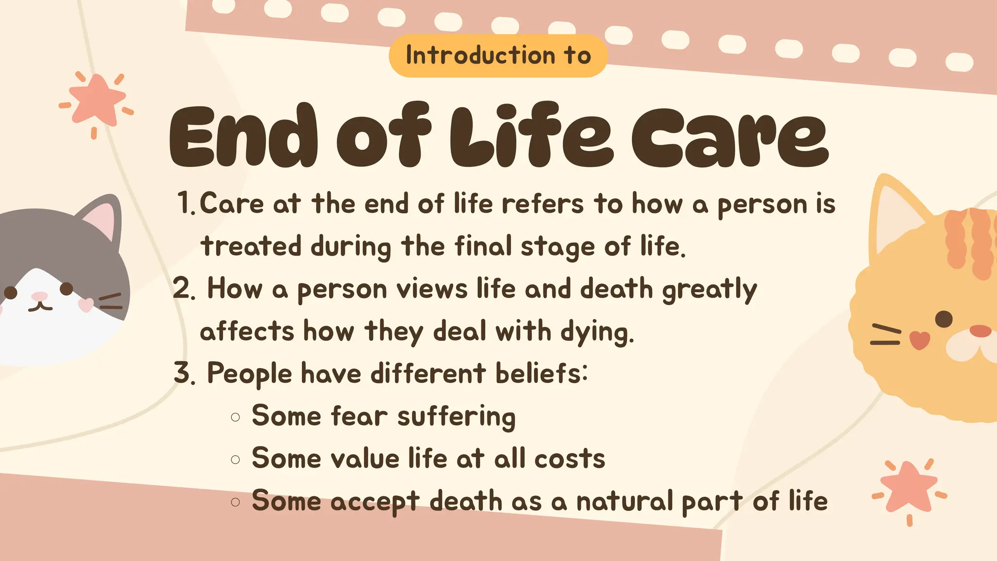 End Of Life Care in Ethics Reporting ppt | PDF