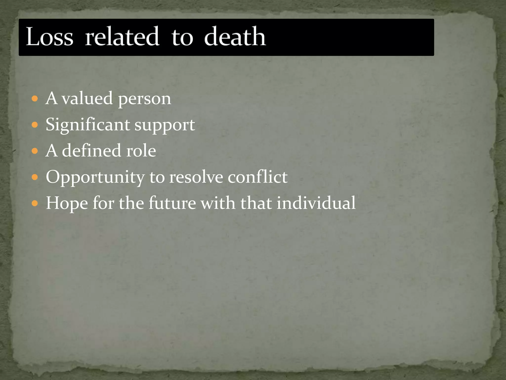 End of life care ( Stages of Dying) | PDF