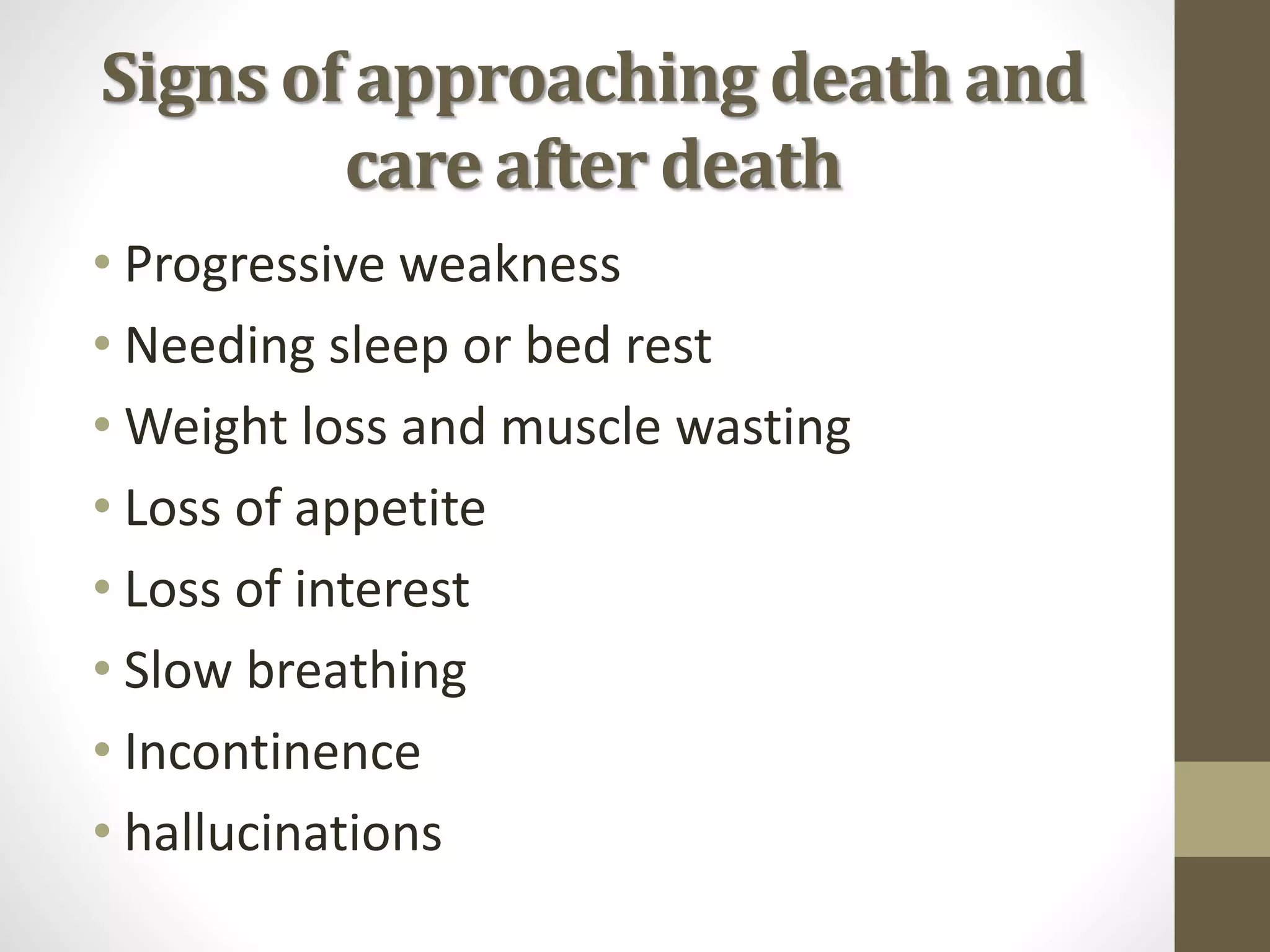 End of life care | PPTX