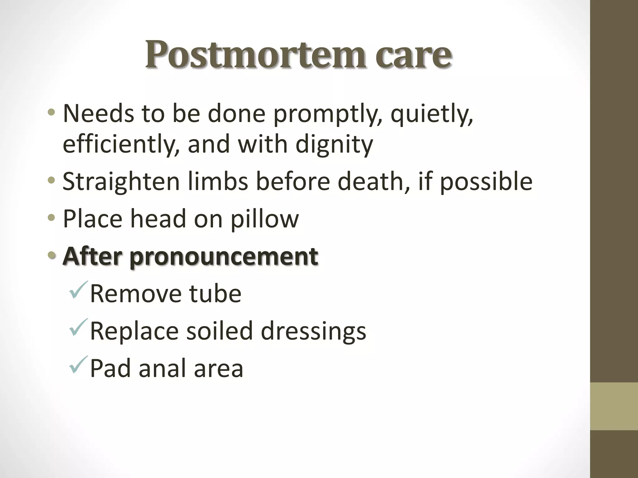 End of life care | PPTX