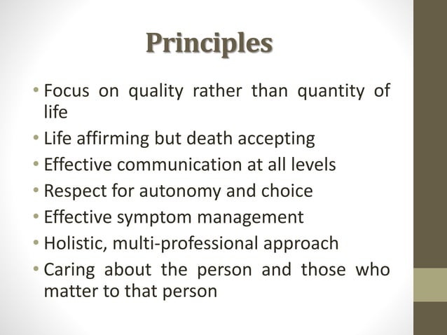 End of life care | PPTX