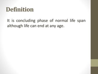End of life care | PPTX