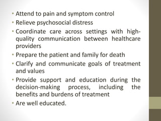 End of life care | PPTX