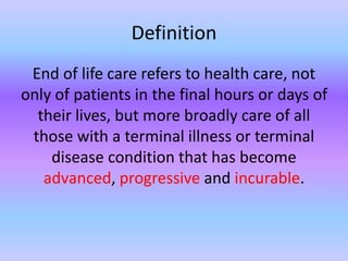 End of Life Care presentation for Nursing.pptx