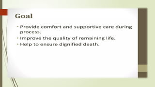 END OF LIFE CARE PPT in relation with onco | PPTX
