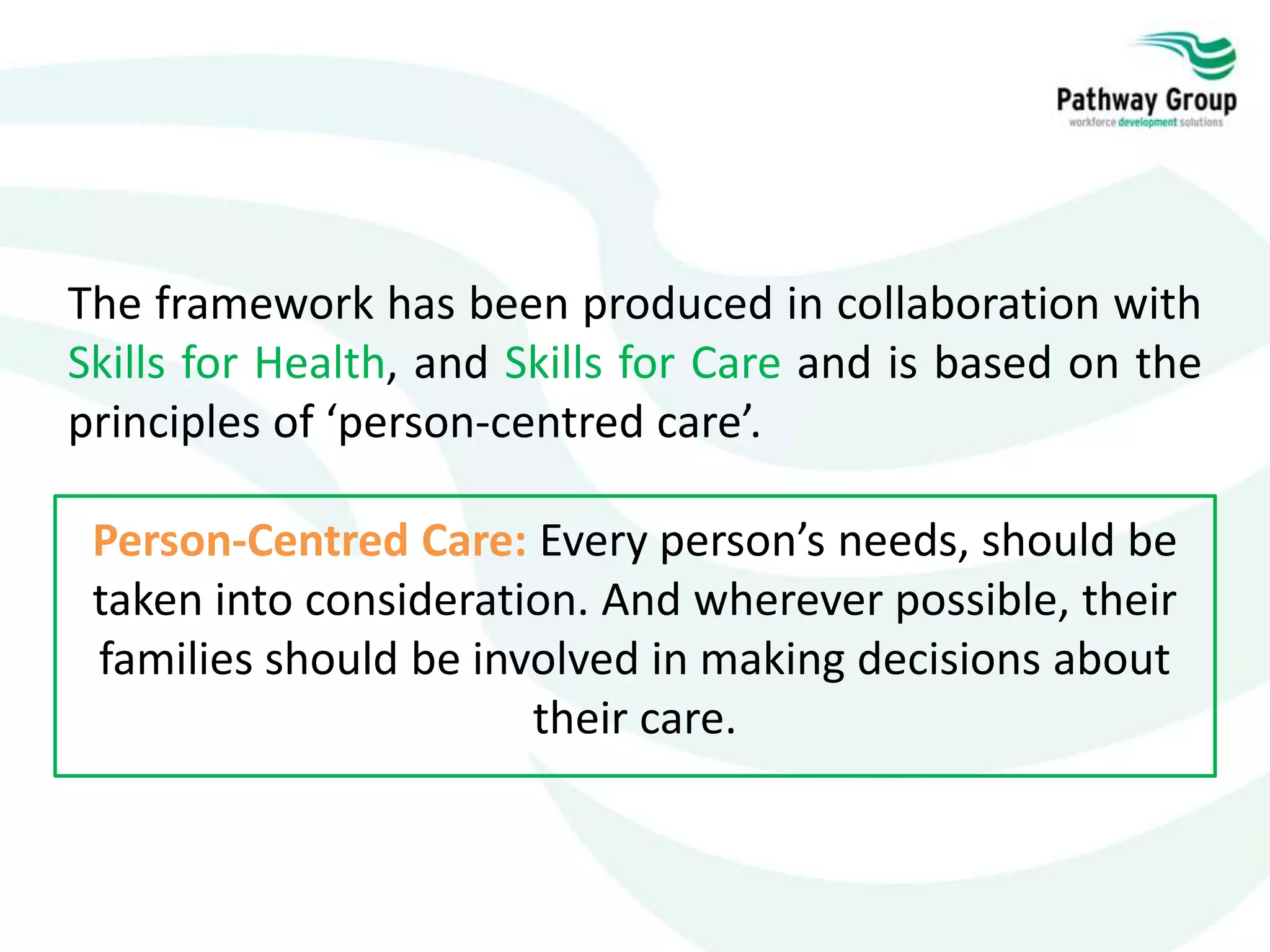 End of Life Core Skills Education & Training Framework: In Brief | PPT