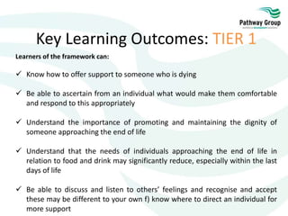 End of Life Core Skills Education & Training Framework: Key Learning ...