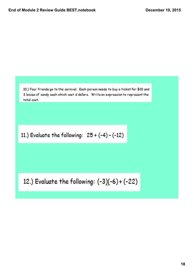 End of module 2 review guide best | PDF