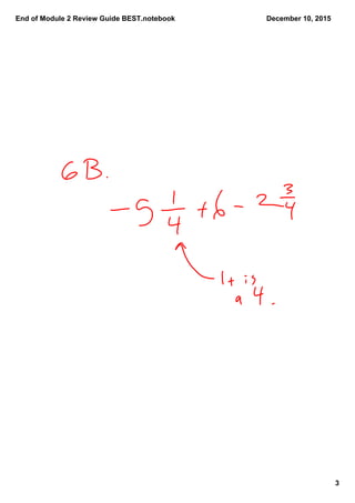 End of module 2 review guide best | PDF