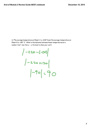 End of module 2 review guide best | PDF