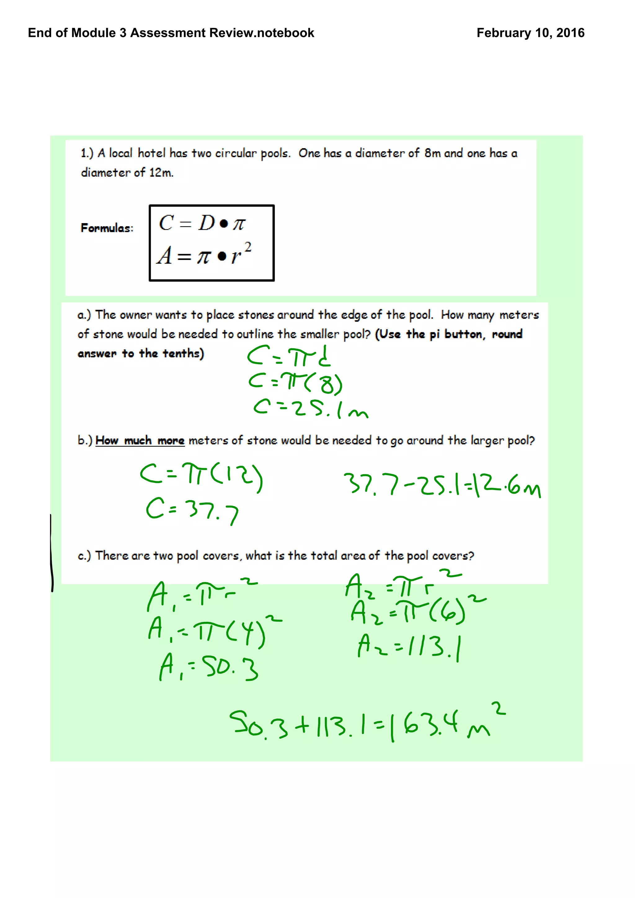End of module 3 assessment review | PDF | Educational Assessment ...