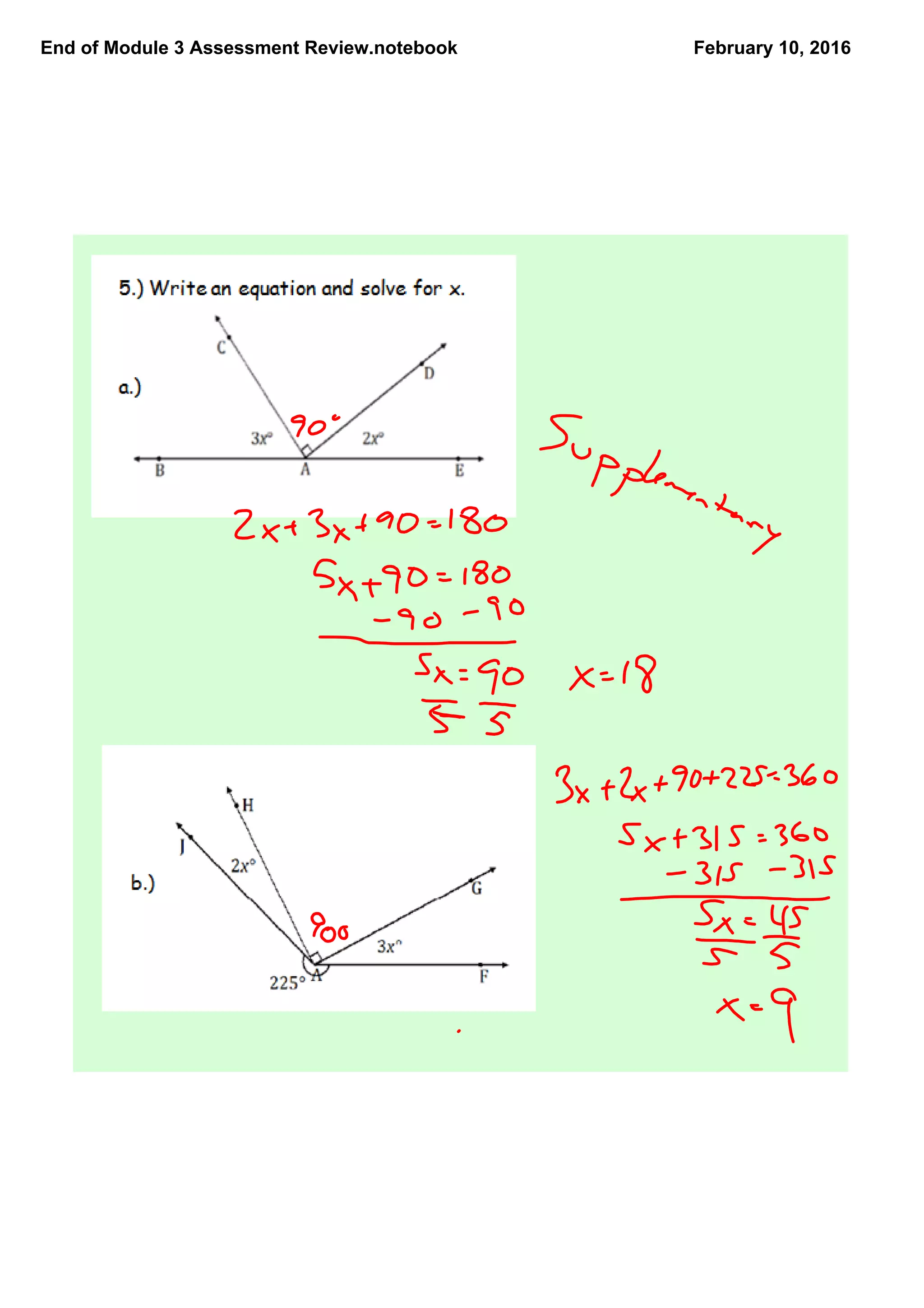 End of module 3 assessment review | PDF | Educational Assessment ...