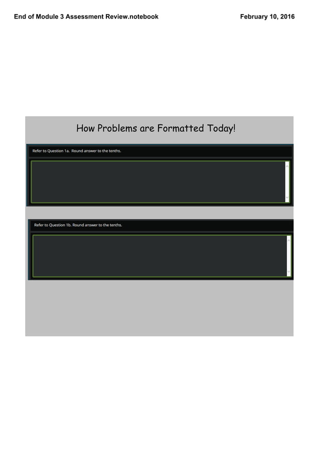 End of module 3 assessment review | PDF | Educational Assessment ...