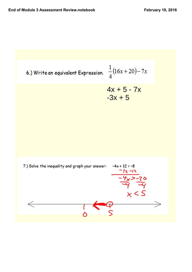 End of module 3 assessment review | PDF | Educational Assessment ...