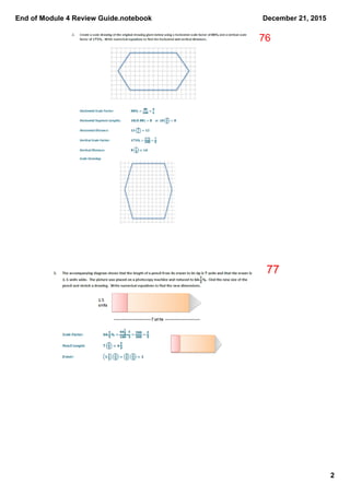 End of module 4 review guide | PDF