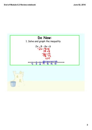 End of module 8.3 review | PDF