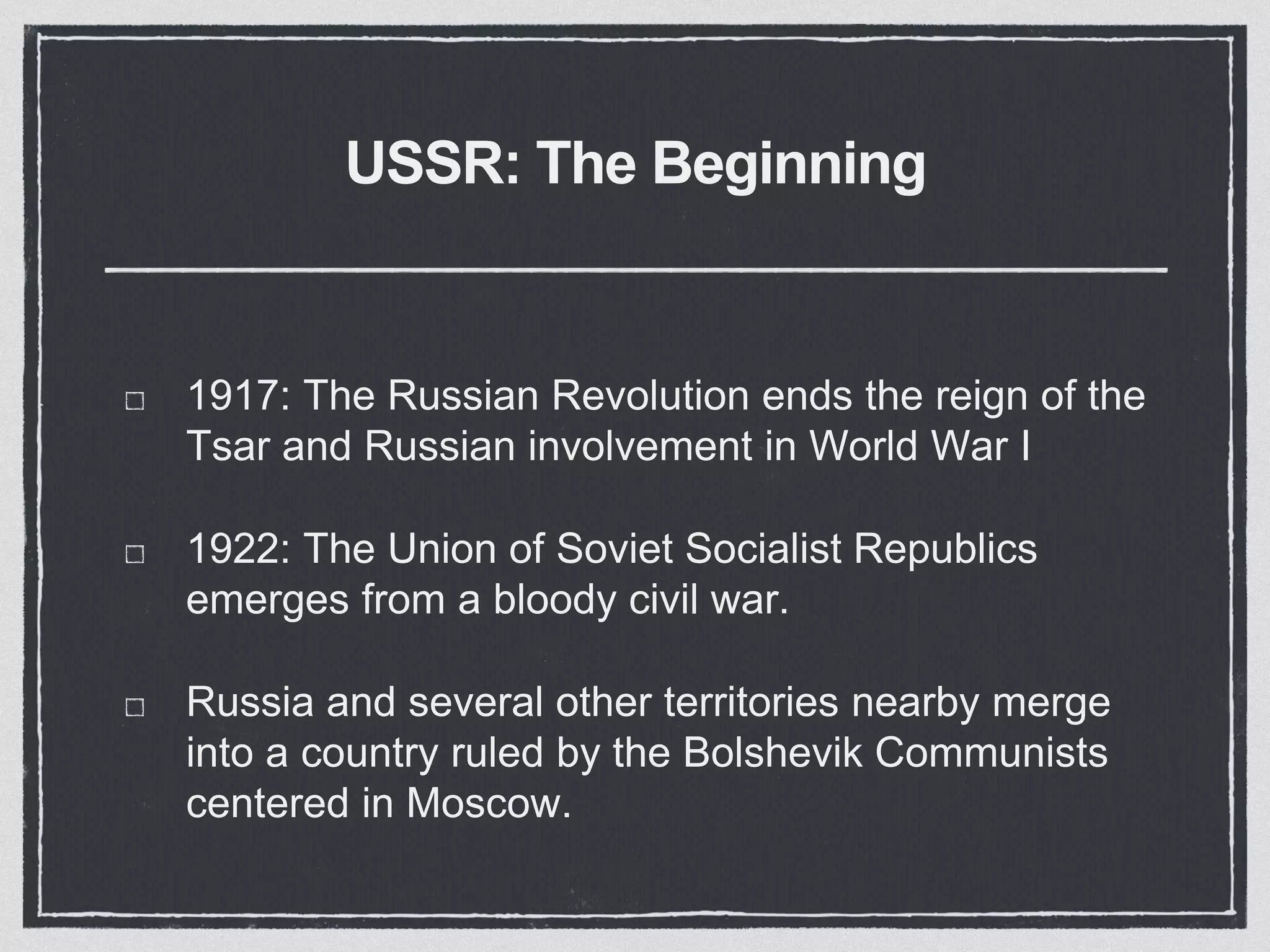 End of the ussr | PPTX