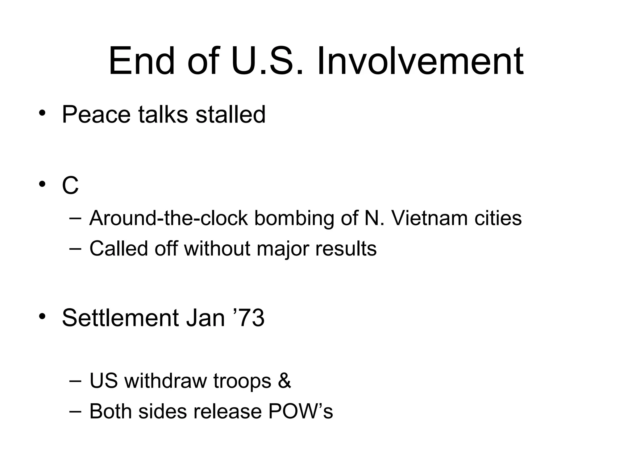 End of vietnam presentation | PPT