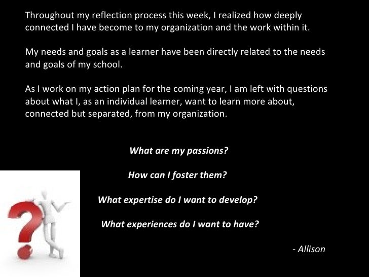 End Of Week Reflections