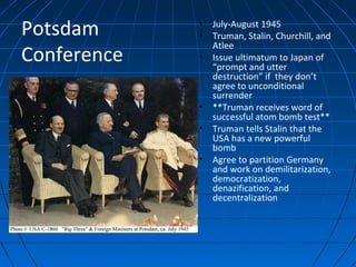 End of World War II | PPT