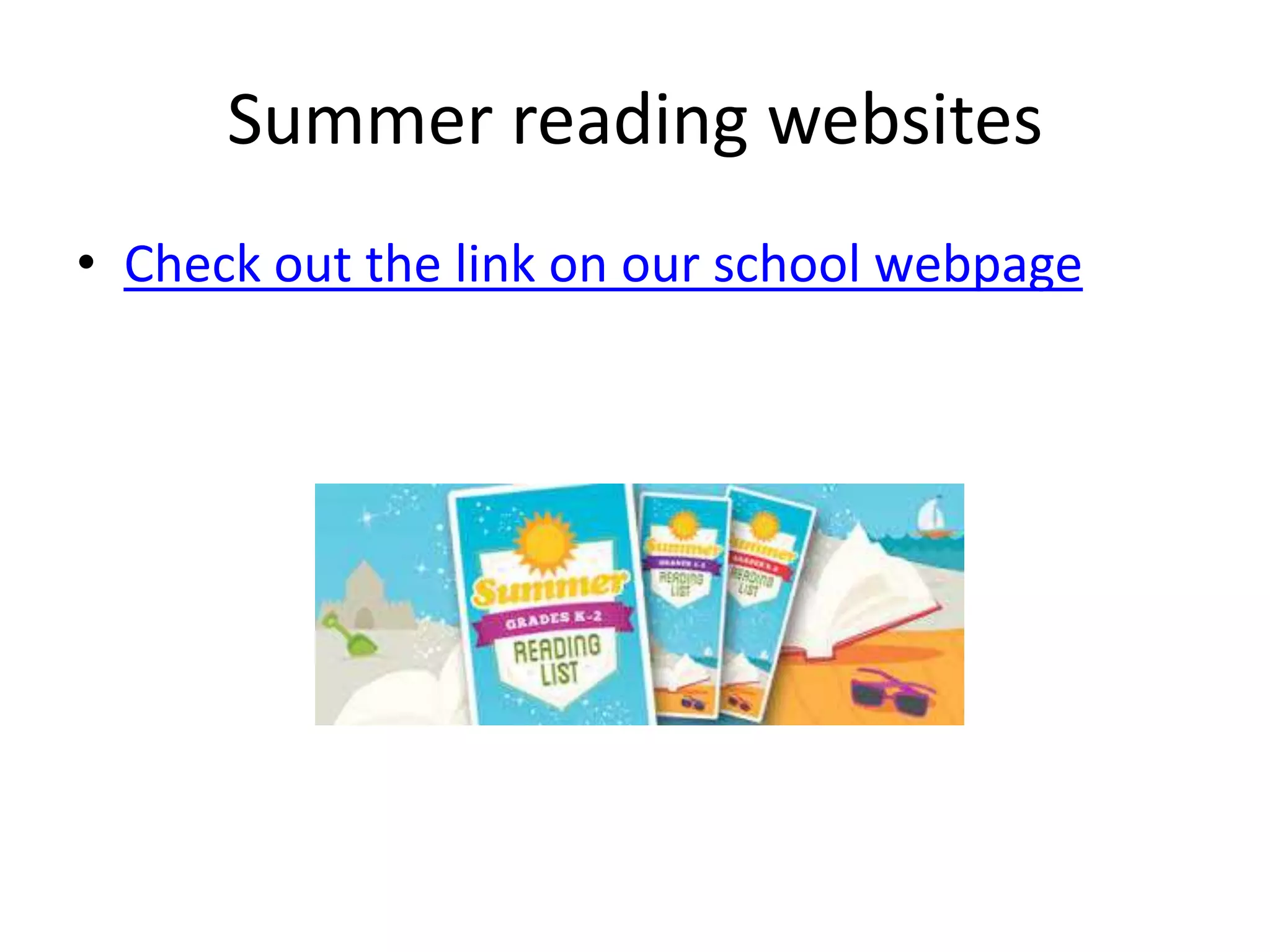 Library End of Year (Primary) | PPTX