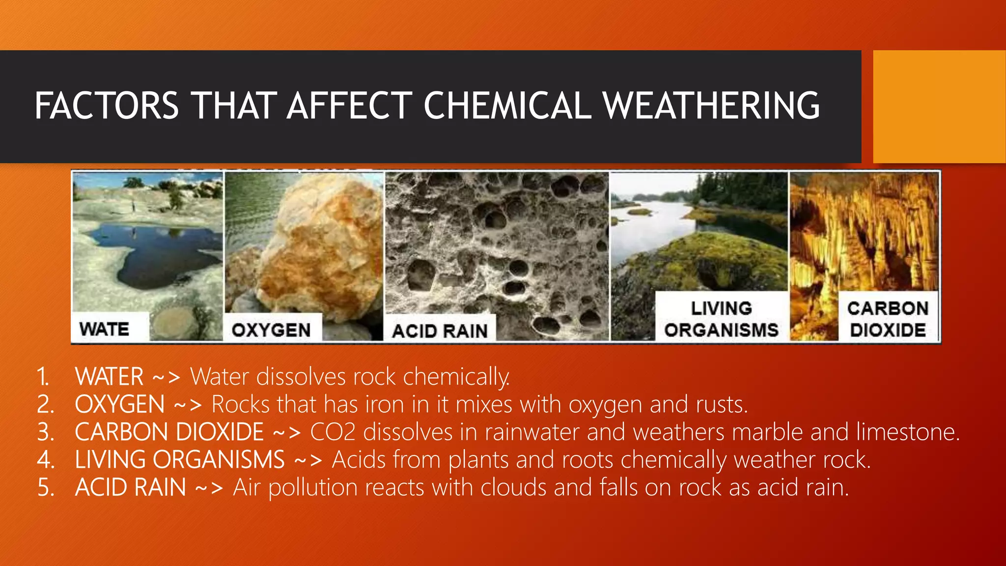 Endogenic and exogenic processes | PPTX